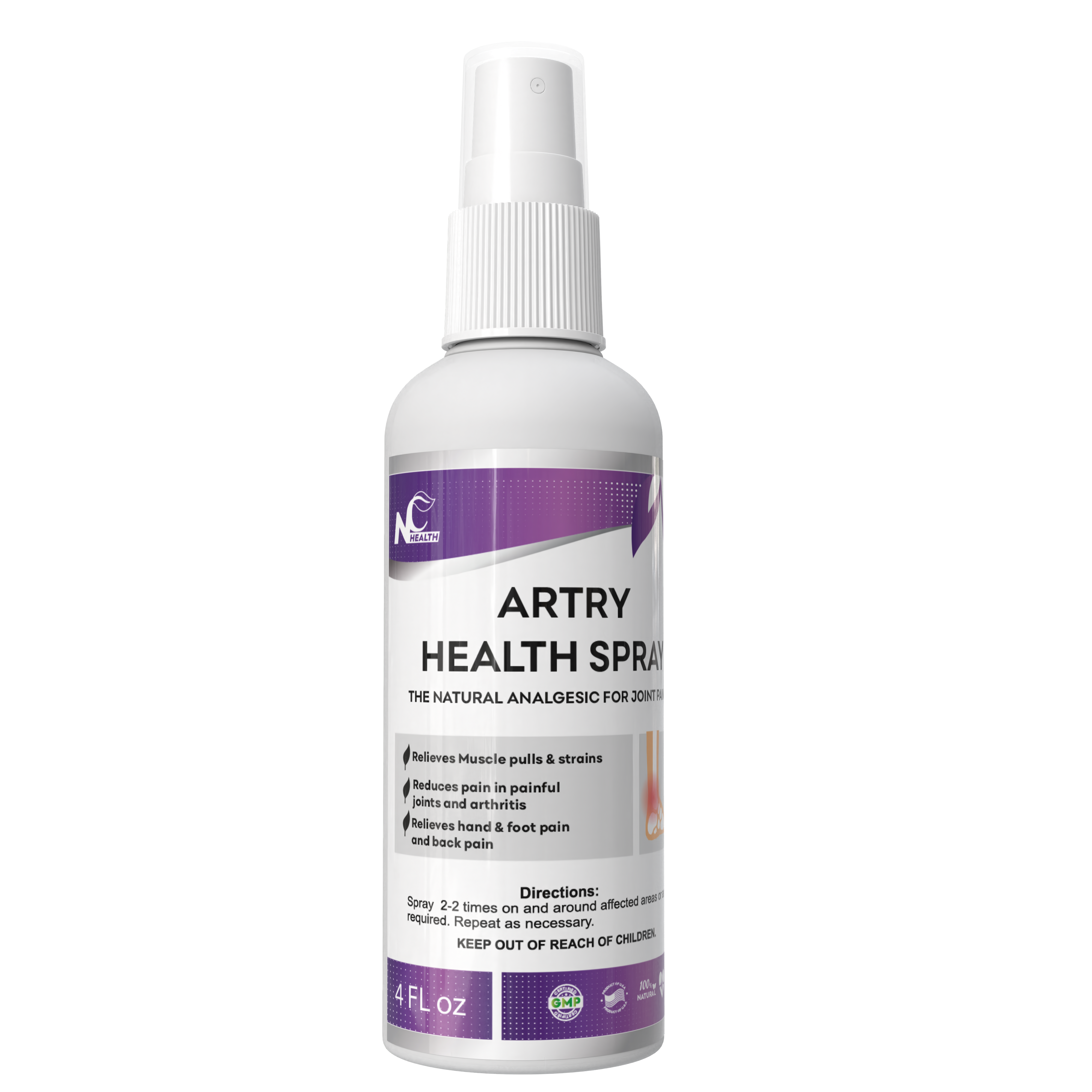 ARTRY HEALTH SPRAY – NC Supplements and Cosmetics